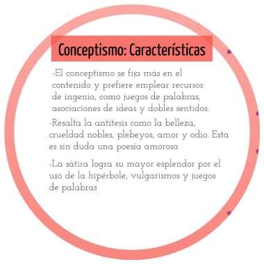 Qué es el CONCEPTISMO y sus características