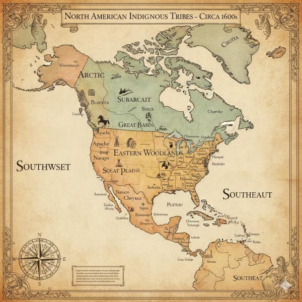 Tribus indias AMERICANAS - resumen de su historia