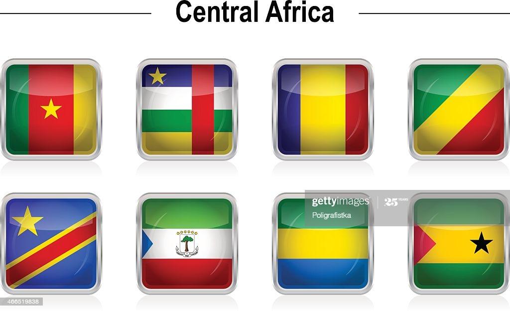 TODAS las banderas de ÁFRICA - completa LISTA por ZONAS!
