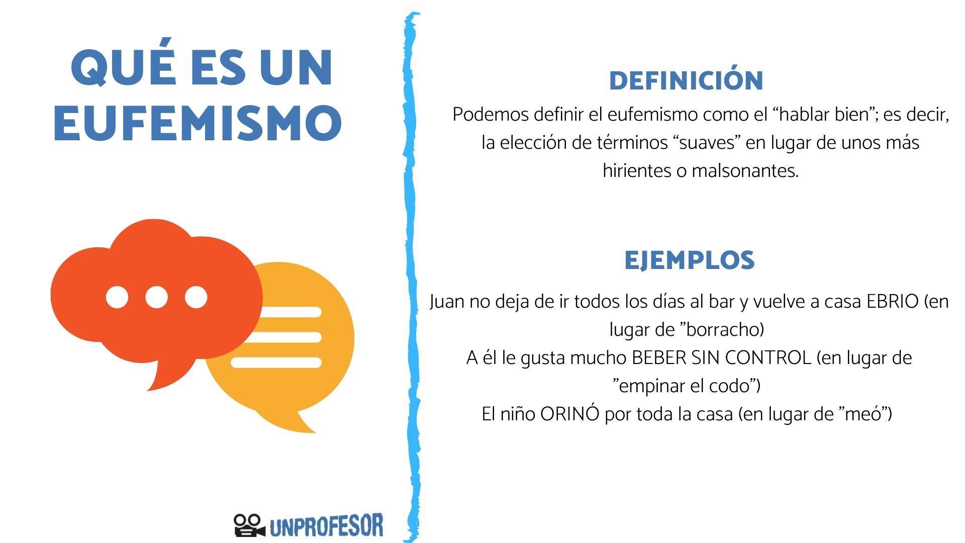 26 ejemplos de DISFEMISMO