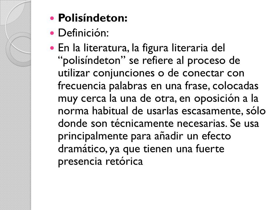 POLISÍNDETON: definición y ejemplos - ¡¡FÁCIL para ESTUDIAR!!