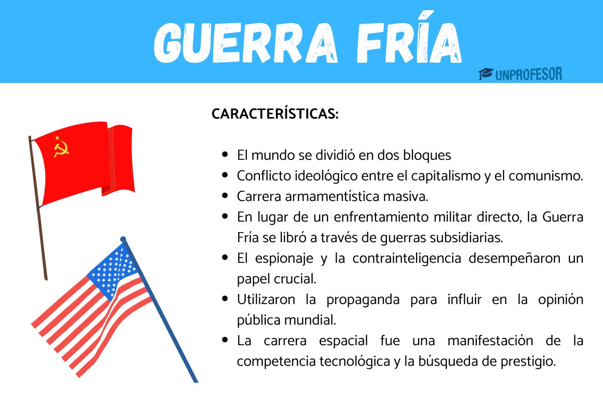 8 características de la GUERRA FRÍA - resumen