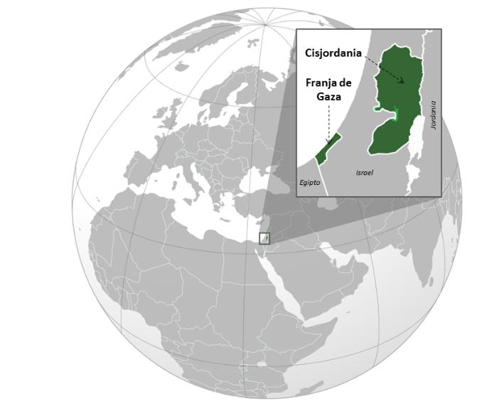 Historia de Palestina - resumen con MAPA!