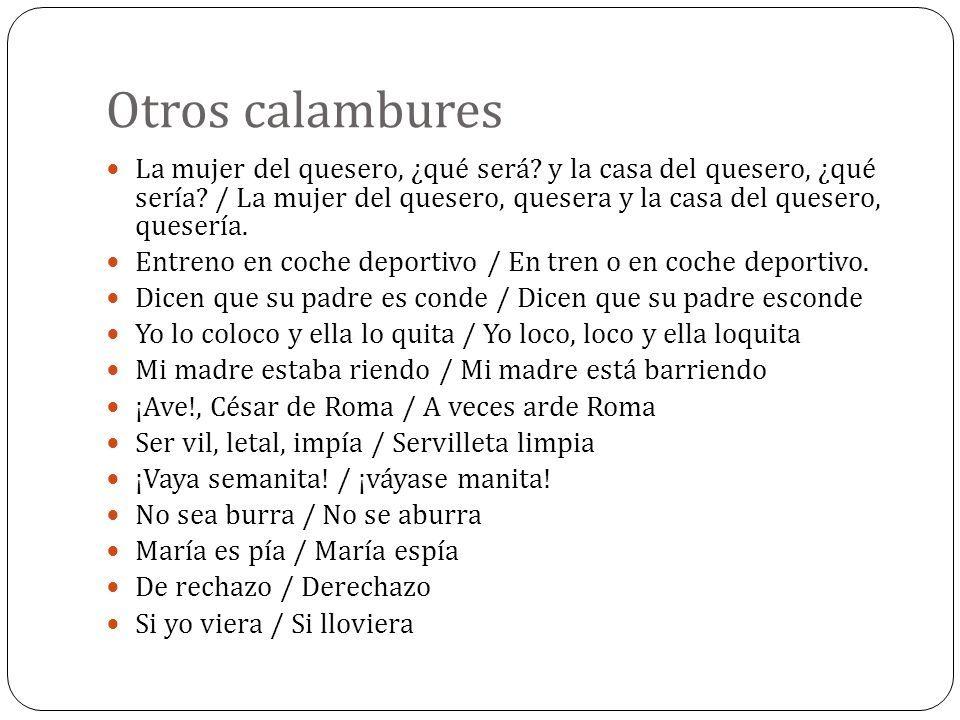 Calambur: ejemplos y definición - ¡¡RESUMEN CORTO!!