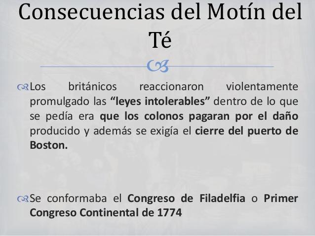 Descubre TODO sobre el motín del té - ¡¡RESUMEN BREVE!!