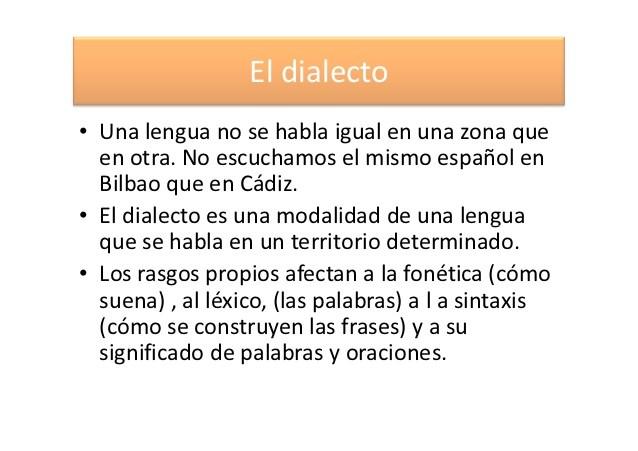 Qué es el dialecto - ¡¡Definición FÁCIL con EJEMPLOS!!