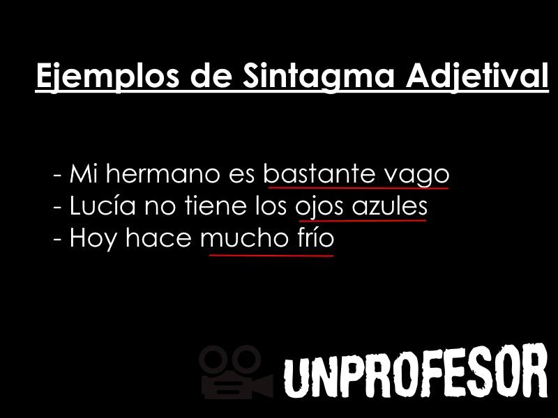 Sintagma adjetival - ¡Con ejemplos!