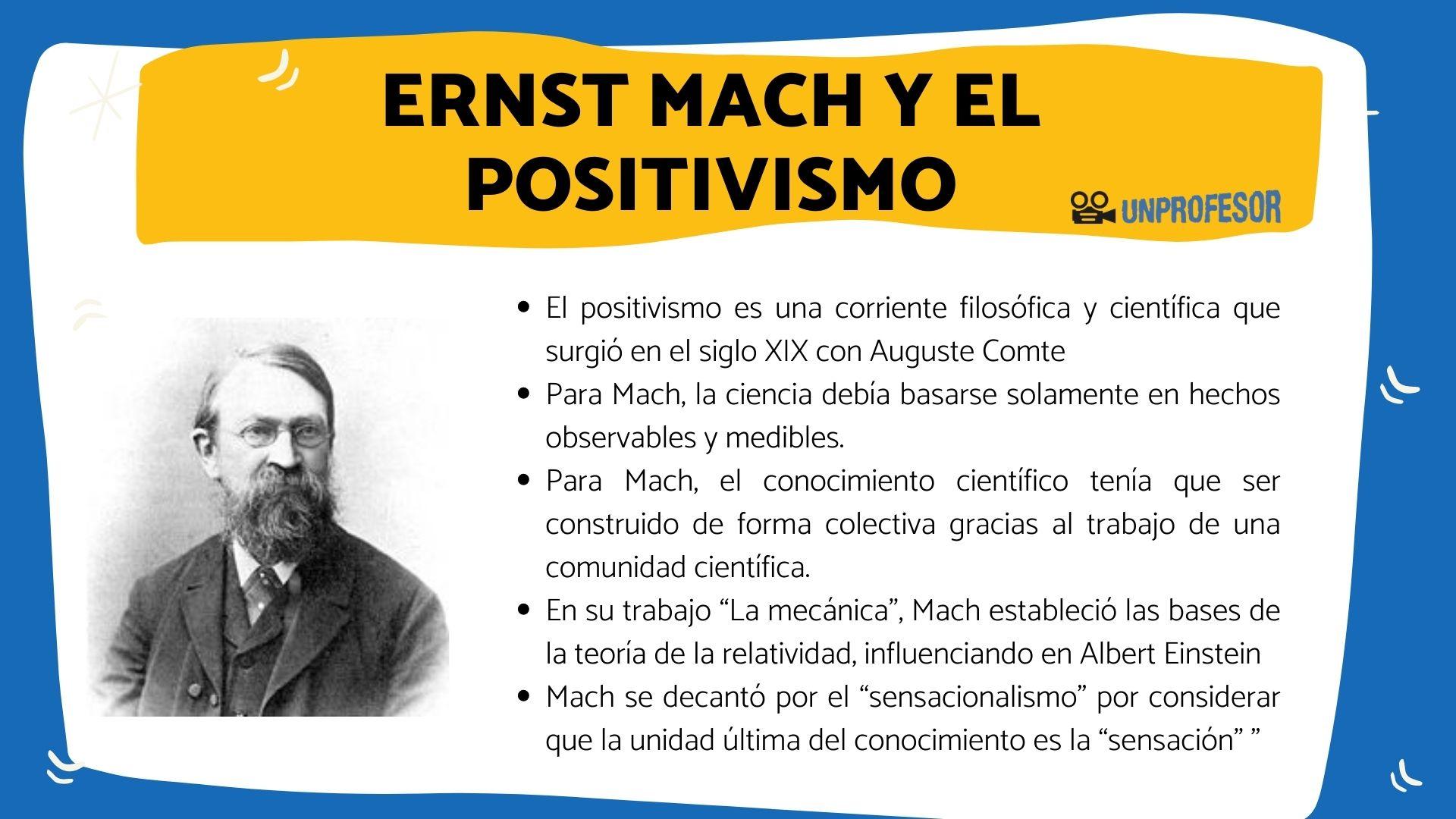 Ernst Mach y el positivismo - resumen