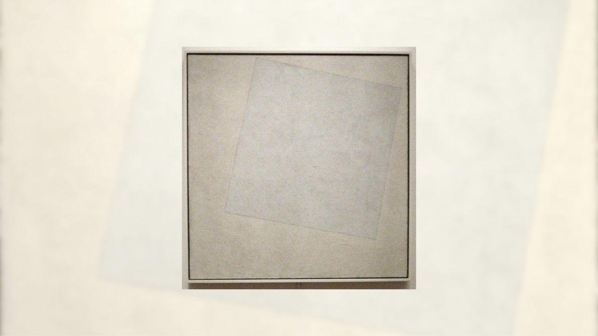 Análisis de Blanco sobre Blanco de Kazimir Malevich