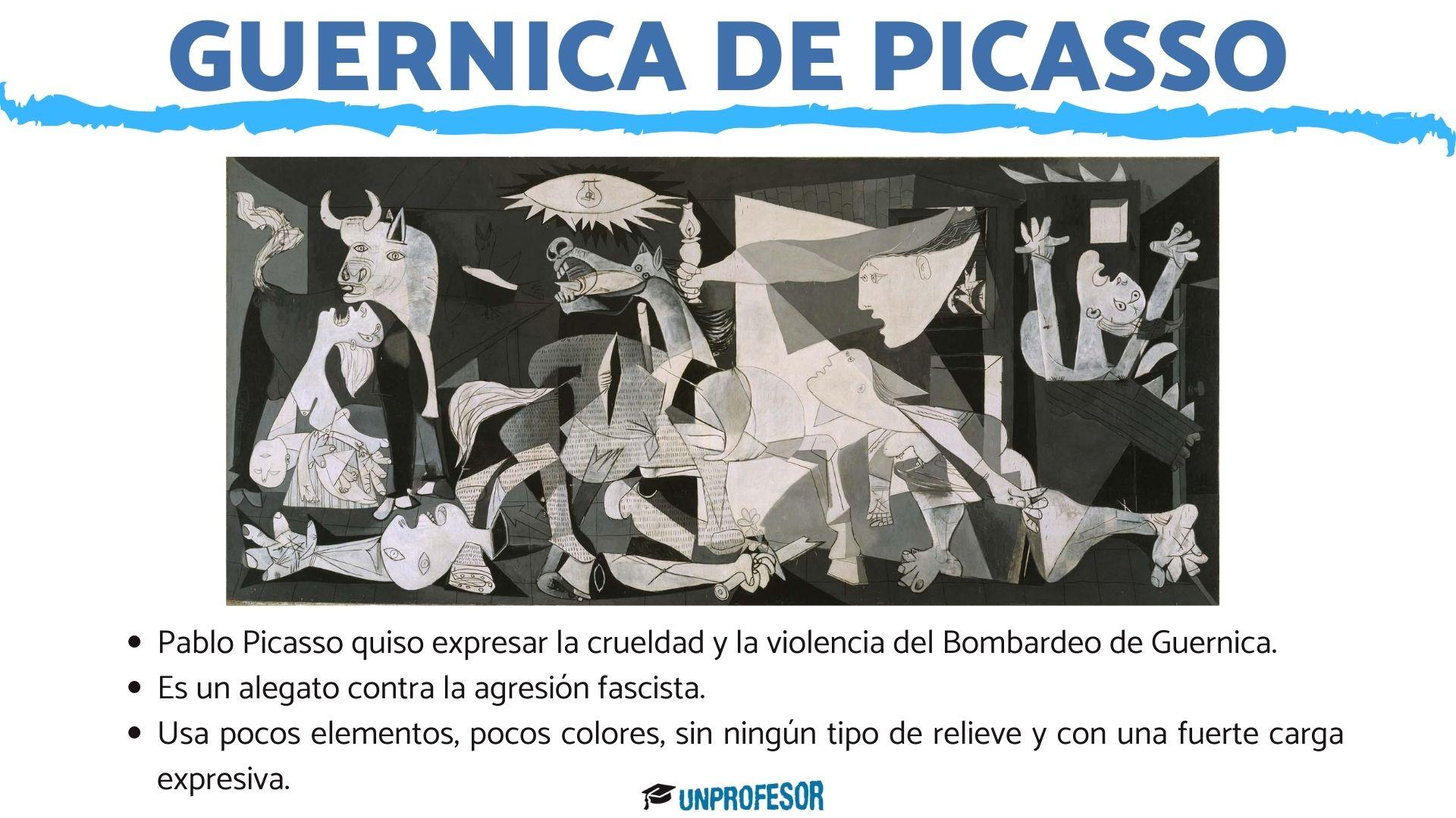 Significado del GUERNICA de Picasso y comentario