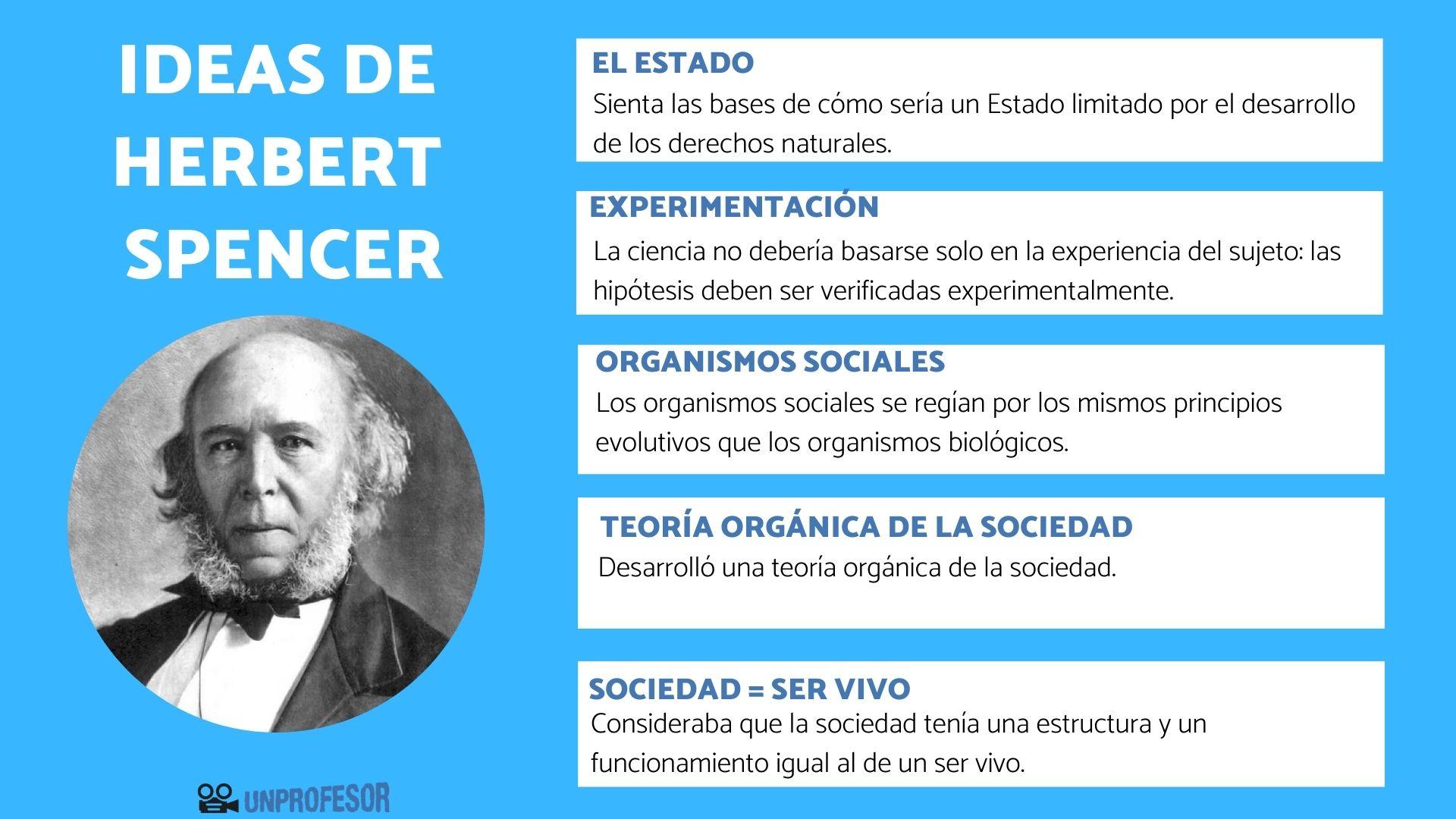 5 ideas de Herbert SPENCER principales - resumen