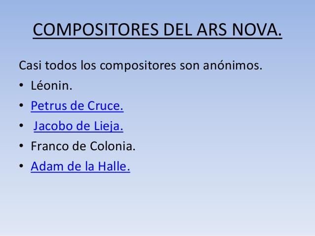 Música ARS NOVA: qué es y características - ¡RESUMEN FÁCIL!