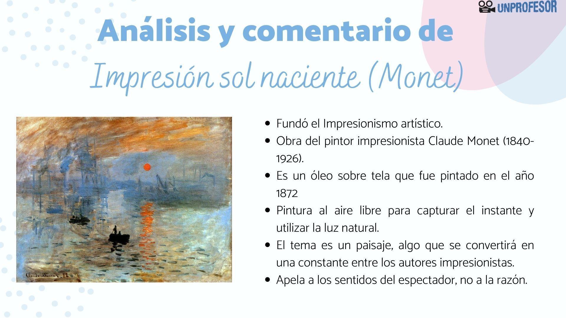 6 obras de Claude MONET famosas