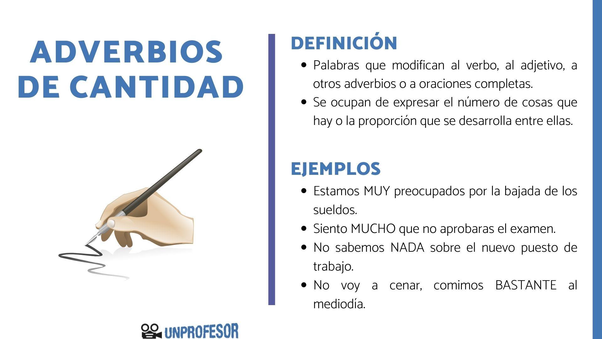 Qué Son Los ADVERBIOS De Cantidad Con Ejemplos, 60% OFF