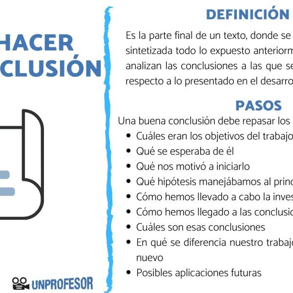 Conclusión Oriental apodo como se hacen las conclusiones de un proyecto ... Conclusión Oriental apodo como se hacen las conclusiones de un proyecto ...
