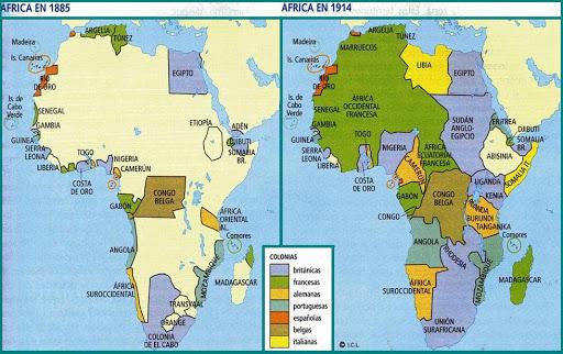 Reparto de África - ¡¡RESUMEN corto + MAPAS!!