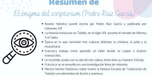 El enigma del scriptorium - RESUMEN por capítulos