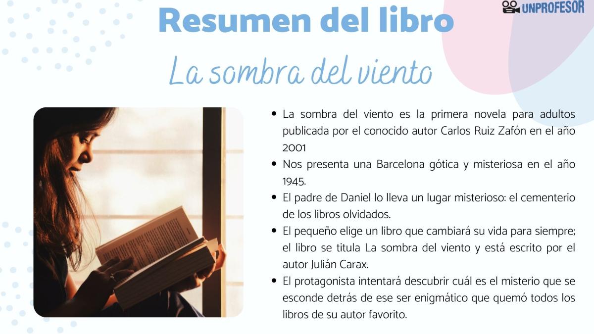 La sombra del viento: RESUMEN por capítulos y ESQUEMAS