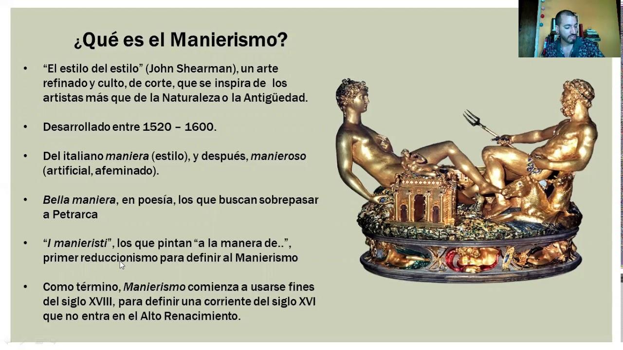 8 características del MANIERISMO en la pintura - RESUMEN