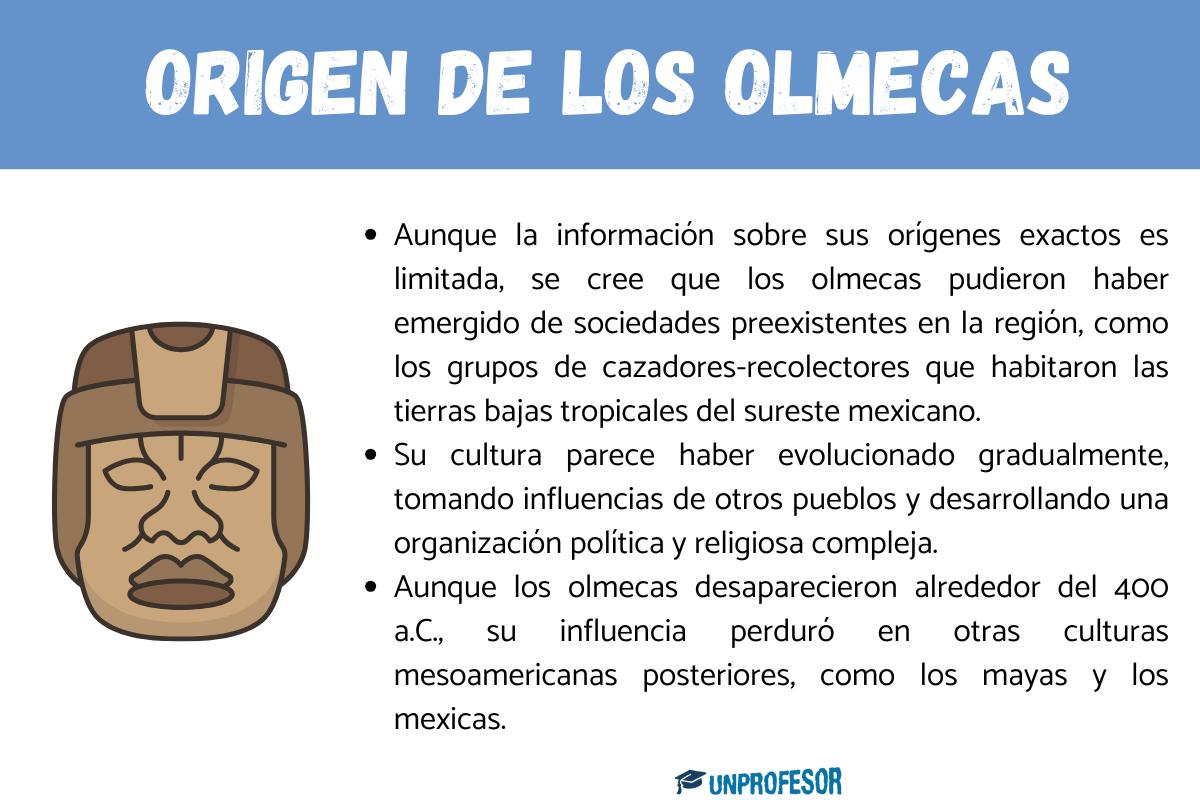 Origen de los OLMECAS - resumen
