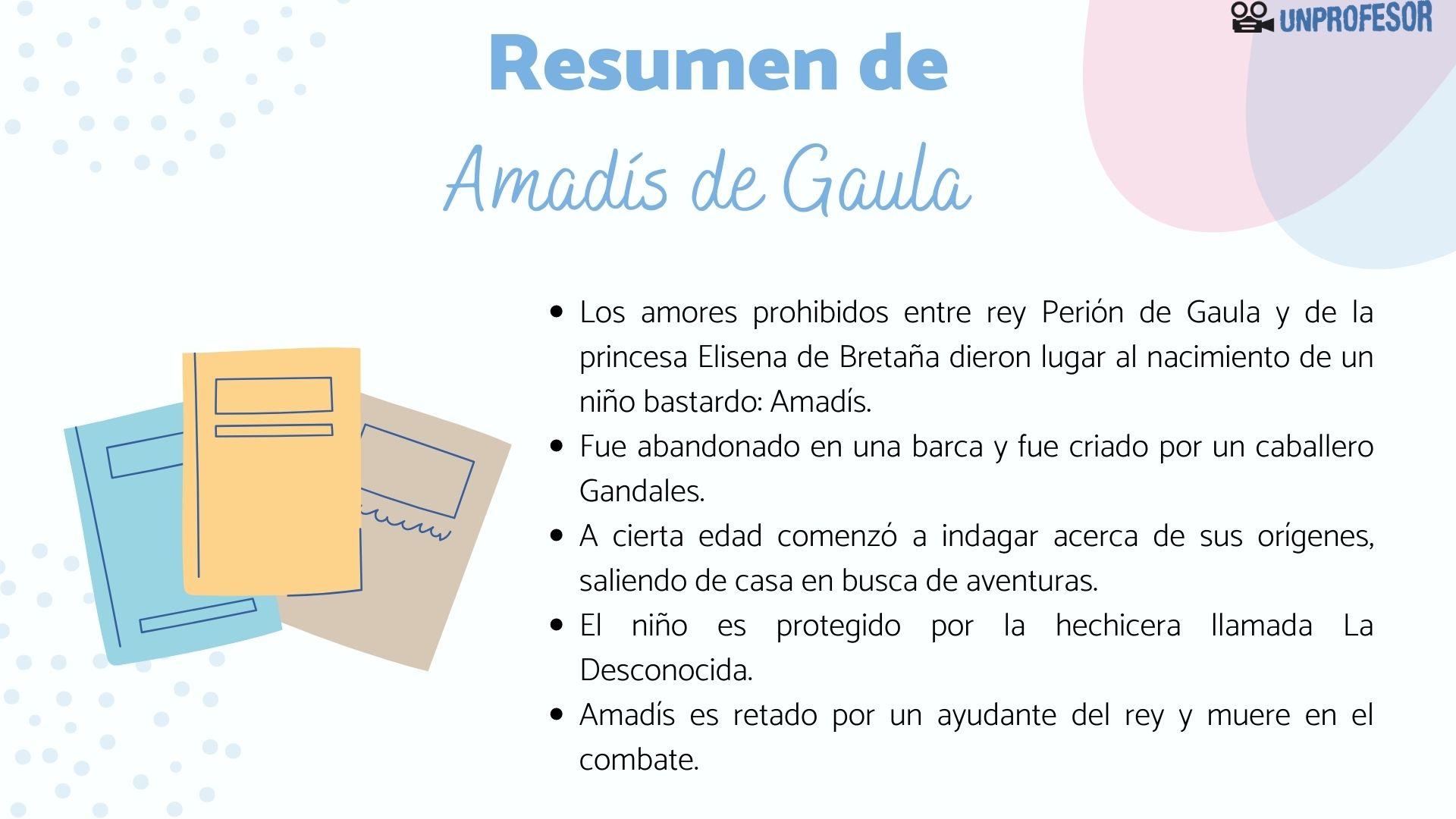 Amadís de Gaula: RESUMEN breve - ¡ideal para estudiar!