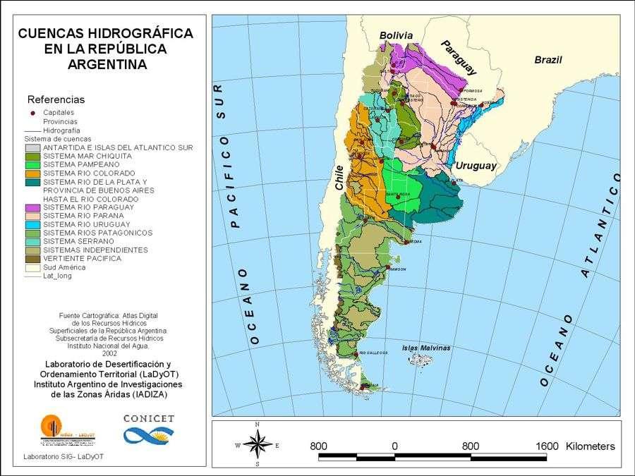Ríos de Argentina más importantes - LISTA CON MAPAS
