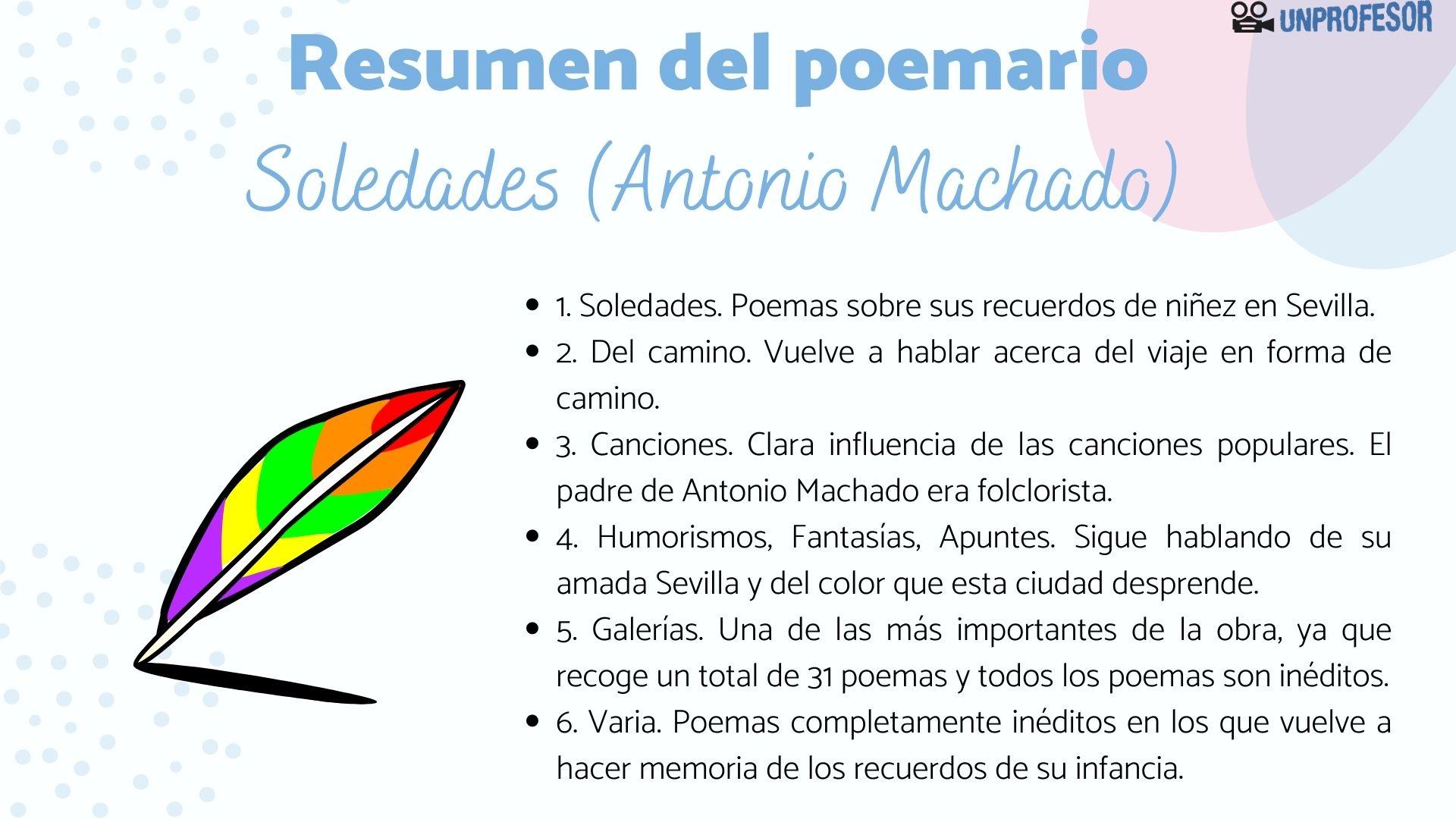 Soledades de Antonio Machado - RESUMEN