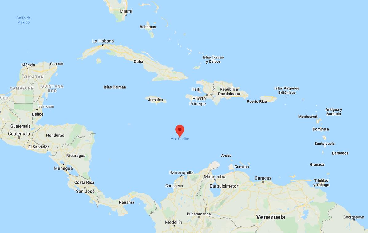 Mar CARIBE: ubicación y características - ¡¡RESUMEN + MAPAS!!