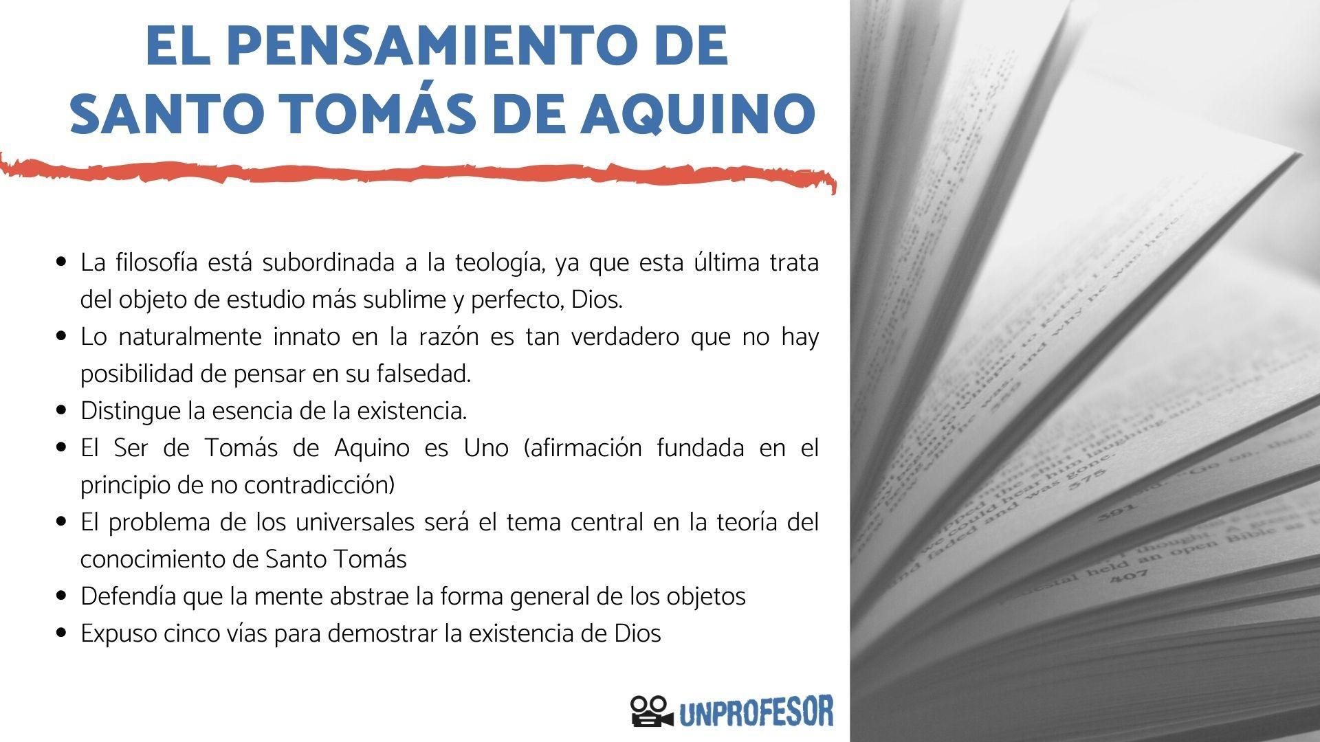Escolástica y Santo Tomas de Aquino – resumen Escolástica y Santo Tomas de Aquino – resumen