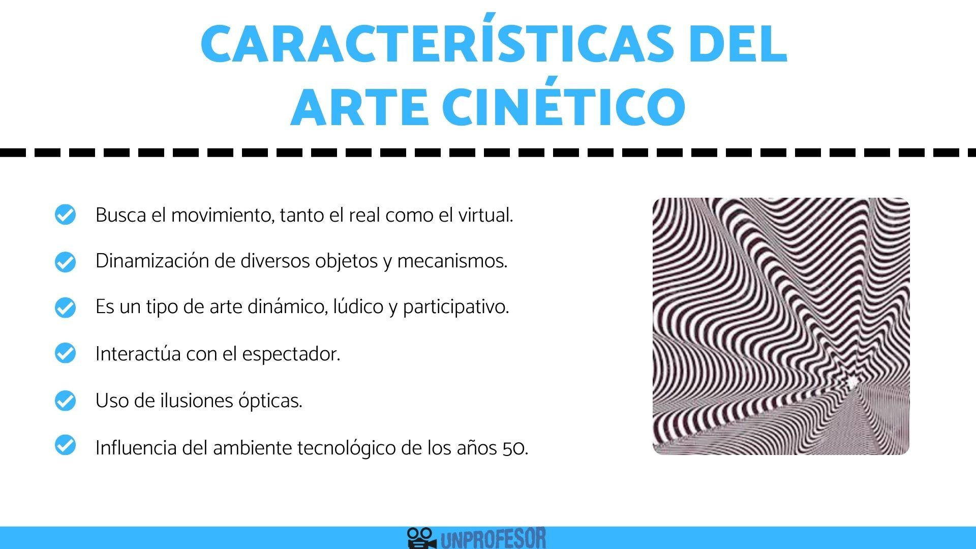 7 características del arte CINÉTICO