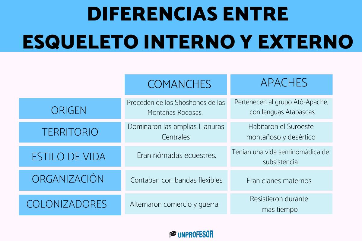 5 diferencias entre Comanches y Apaches
