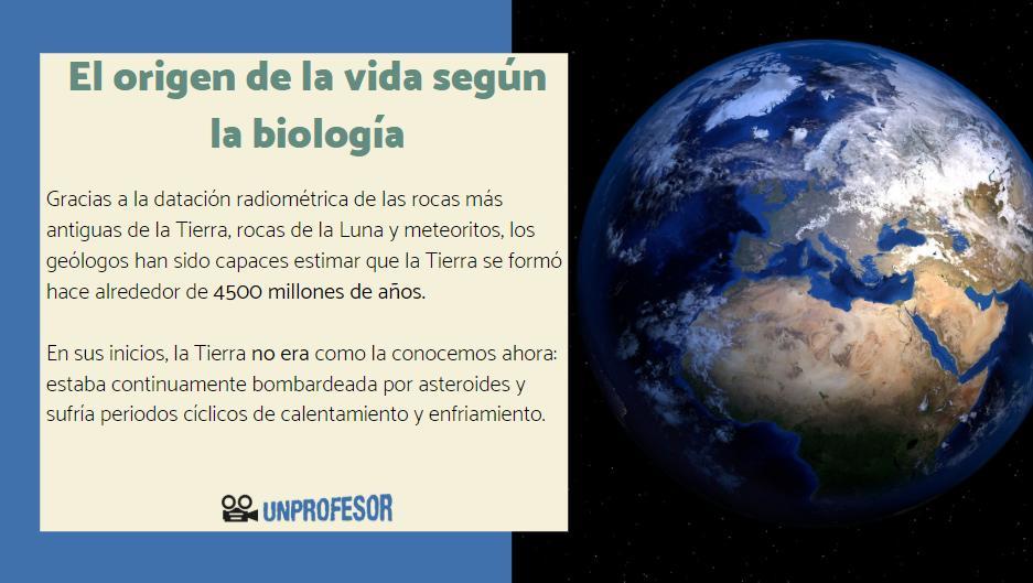 Origen del planeta TIERRA - resumen y vídeos