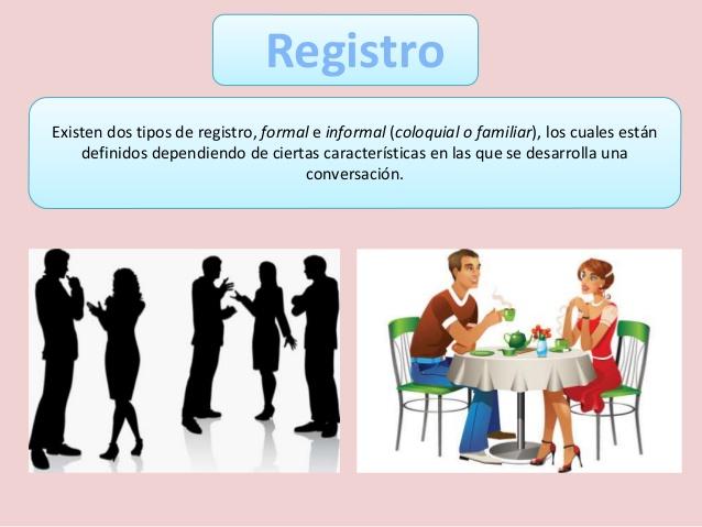 Qué es el registro INFORMAL de la lengua - con ejemplos