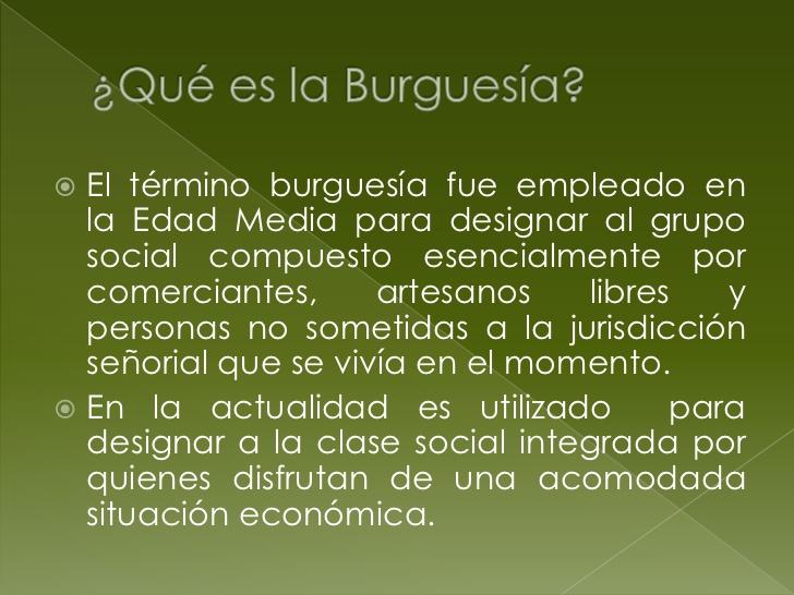 La Burguesía: Origen, Valores Y Características Ejemplares – PJLM