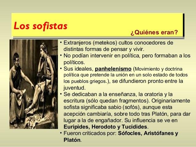 11 características de los SOFISTAS en la filosofía - [RESUMEN completo!]