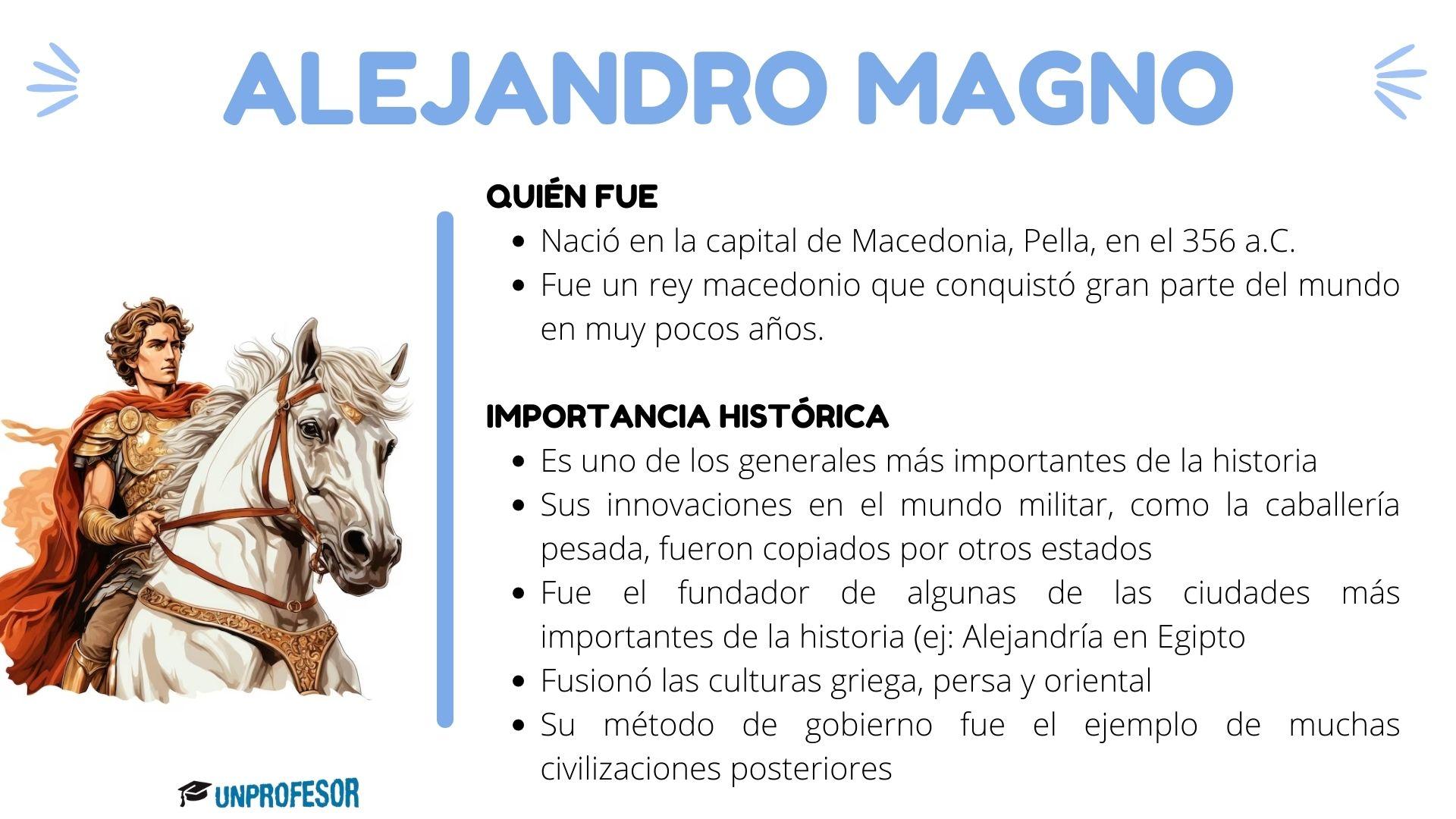 Quién fue Alejandro MAGNO y por qué fue tan importante