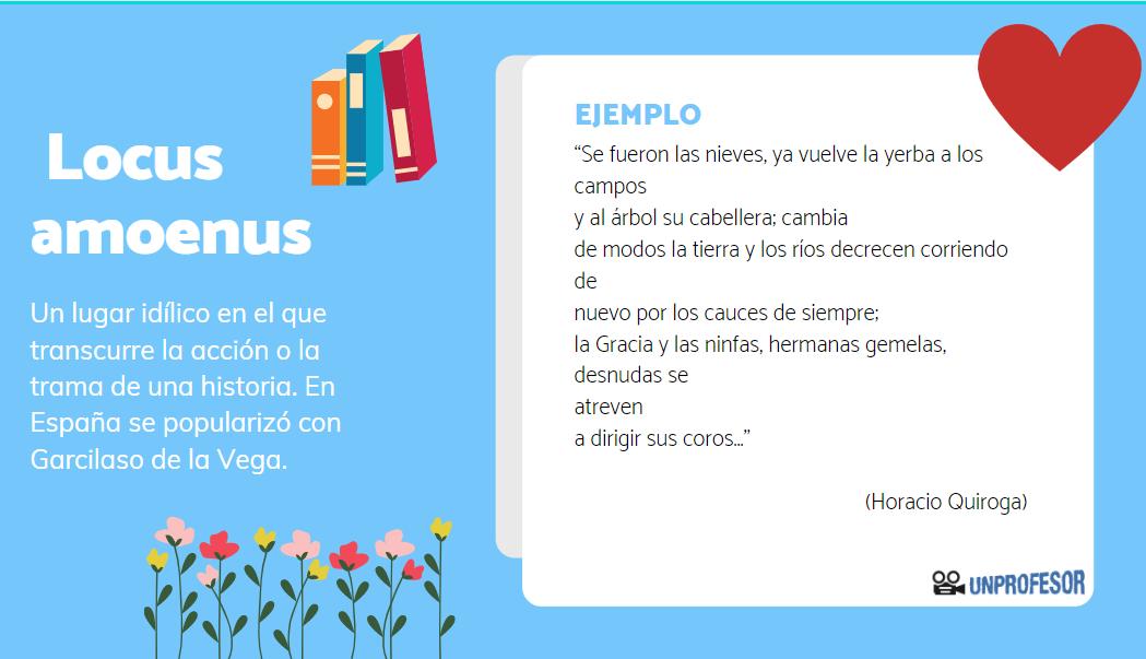 Locus AMOENUS: significado y ejemplos - RESUMEN + VÍDEOS!!