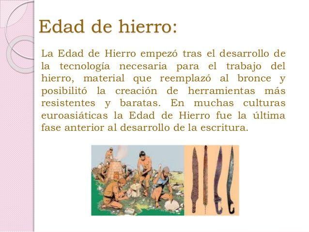 6 características de la EDAD de HIERRO - resumen!