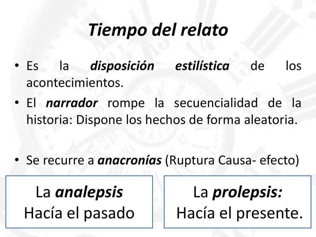 Qué es una PROLEPSIS literaria y ejemplos