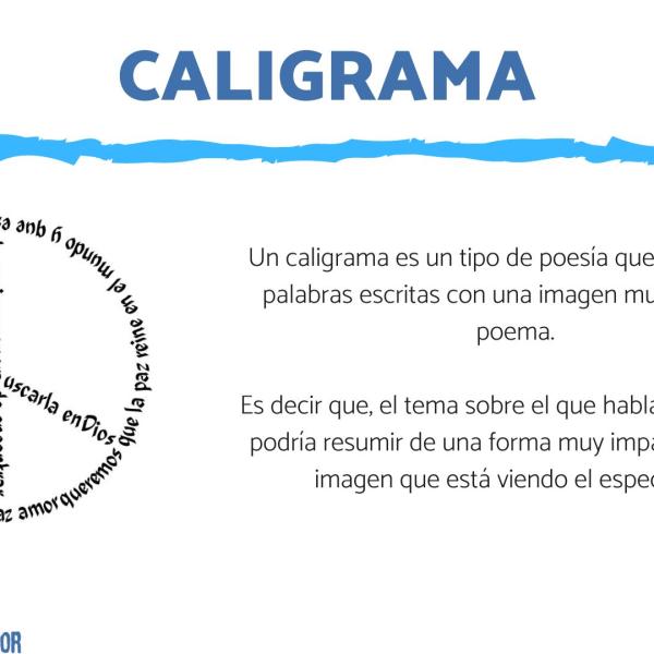 El Caligrama Concepto Y Ejemplos Bien Explicados Yosocial