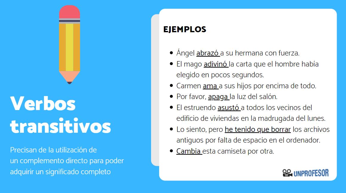 +35 EJEMPLOS de oraciones con verbo TRANSITIVO - [FÁCIL!!]