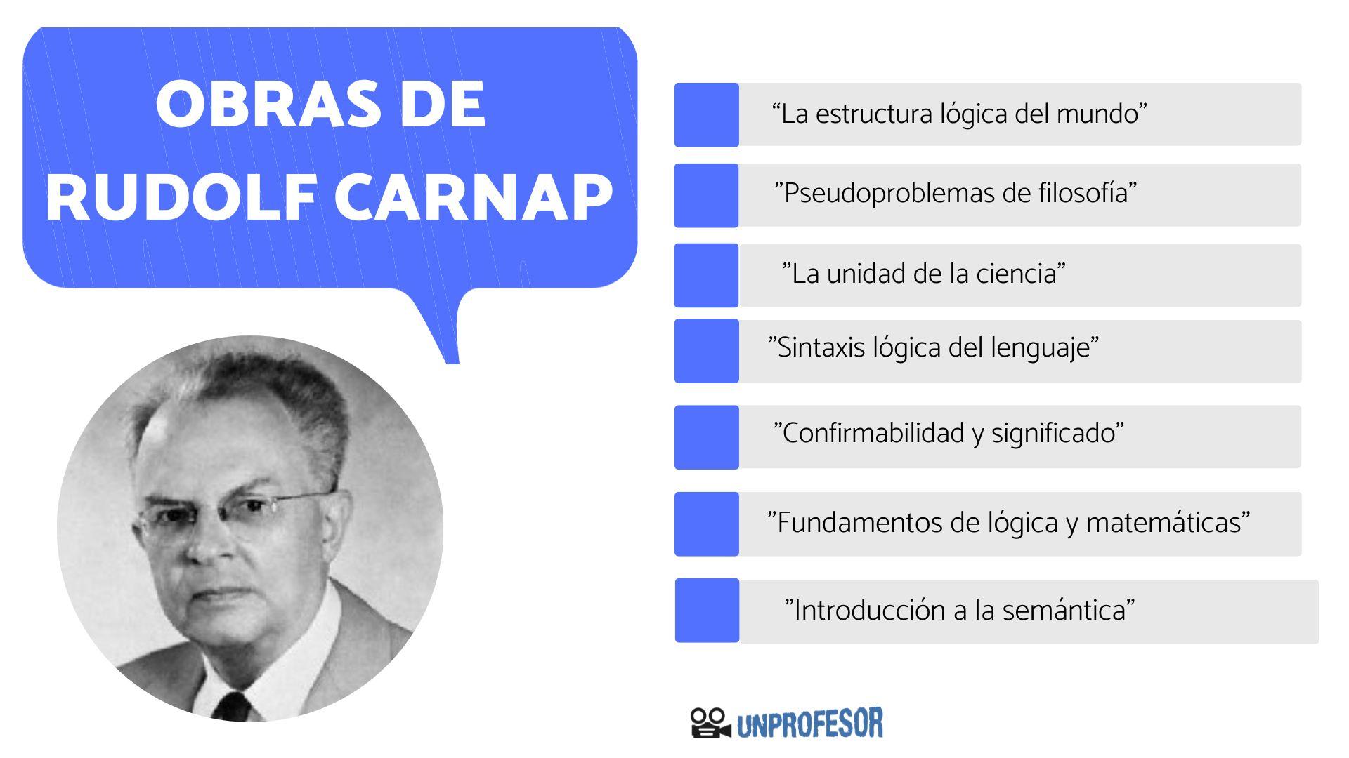 8 obras de Rudolf CARNAP principales - con imágenes