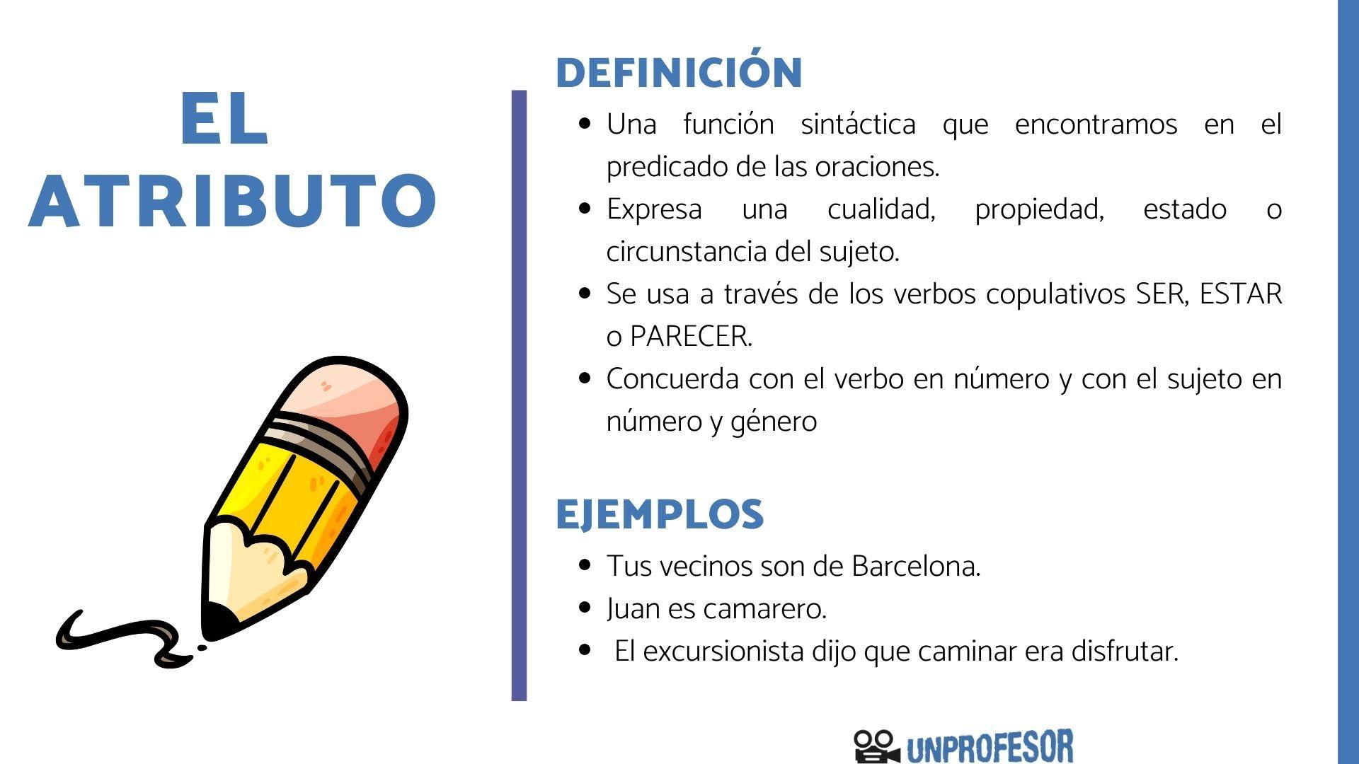 Qué son los verbos ATRIBUTIVOS y ejemplos - para niños y niñas