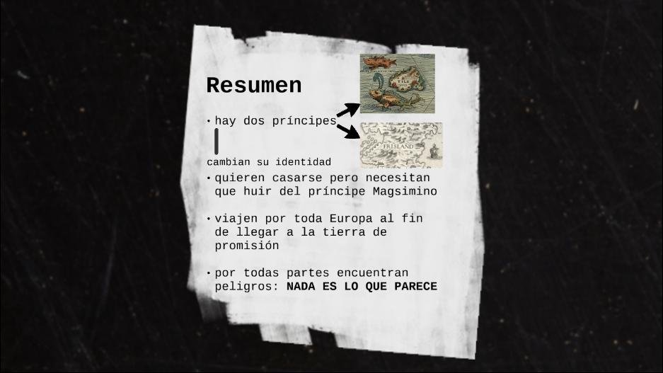 Los trabajos de Persiles y Sigismunda - RESUMEN