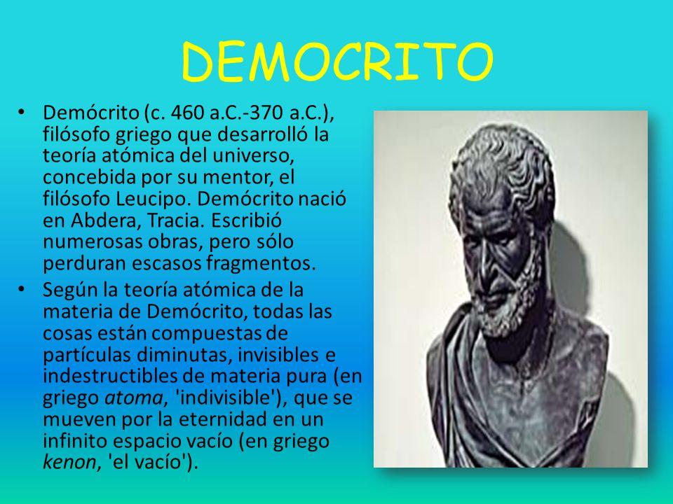 El pensamiento de DEMÓCRITO de Abdera - [resumen y vídeo!]