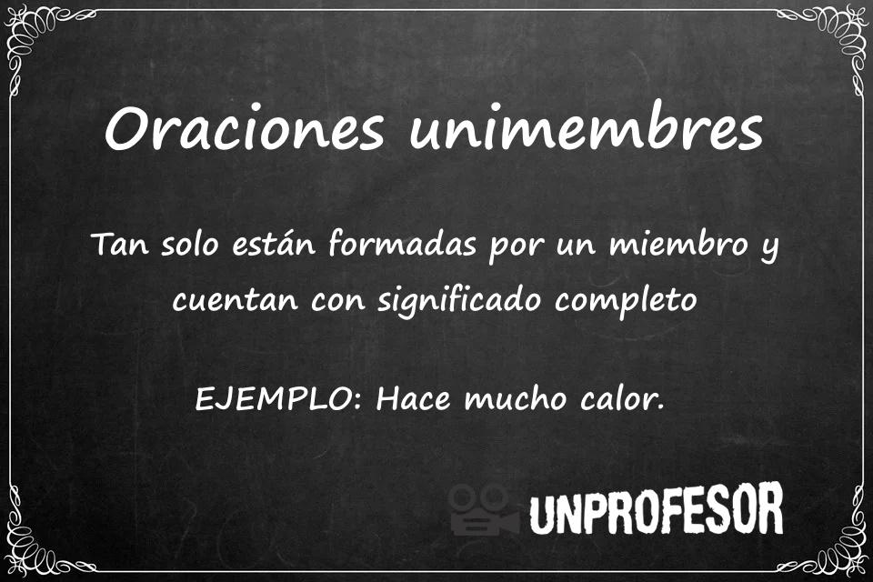 Ejemplos de oraciones unimembres - ¡RESUMEN CORTO!