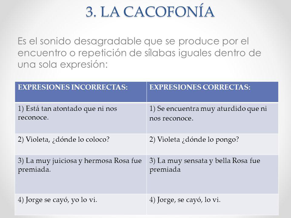 Descubre Qué Es La Cacofonía Con Ejemplos