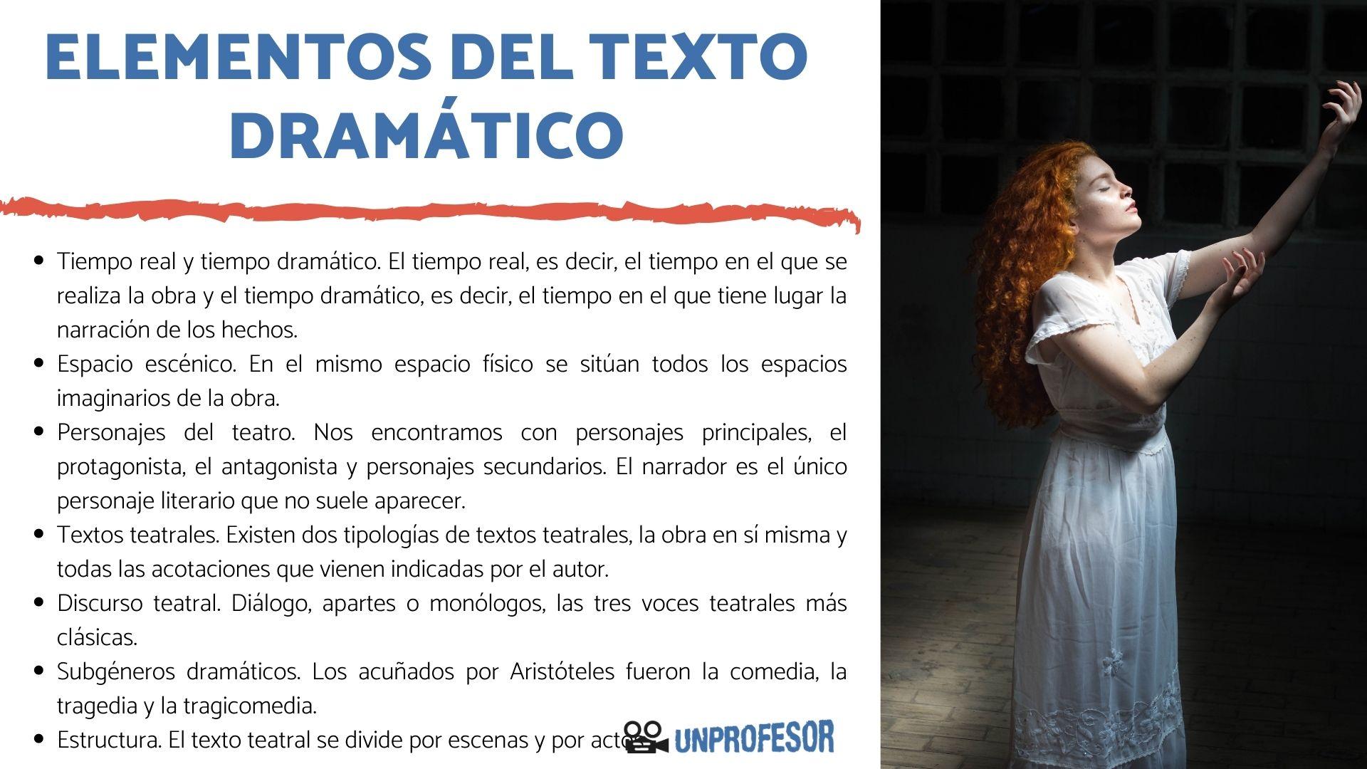 7 ELEMENTOS del TEXTO DRAMÁTICO más importantes - RESUMEN!!