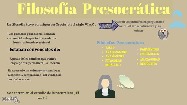 7 características de la filosofía PRESOCRÁTICA - RESUMEN + VÍDEO!
