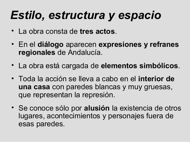 Análisis de La casa de Bernarda Alba - ¡¡RESUMEN COMPLETO!!